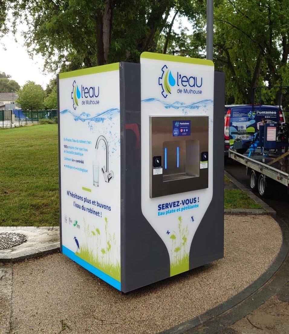 Fontaine Eau Sur Rseau